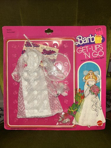 Barbie # 2300 Get-ups ‘n Go (1977) NRFP Bride In White, A Lovely Sight ...