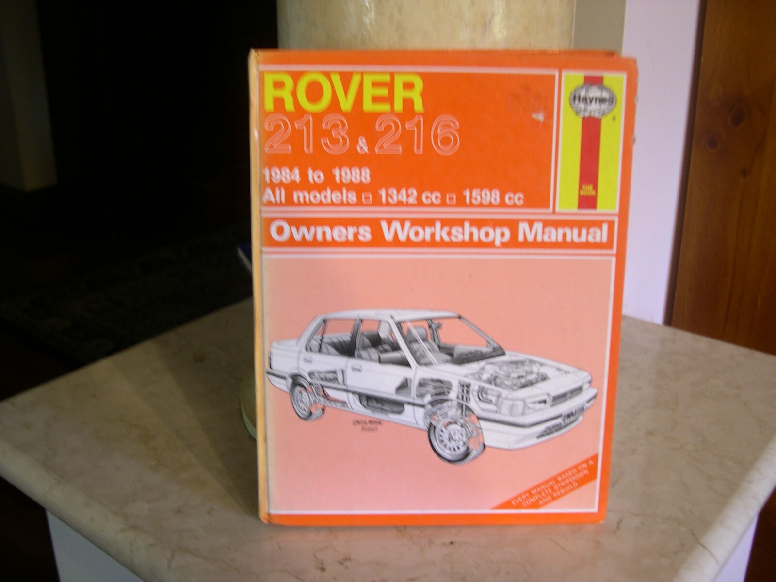 ROVER 213 & 216 OWNER'S WORKSHOP MANUAL. ALL MODELS 1984 to 1988 | eBay