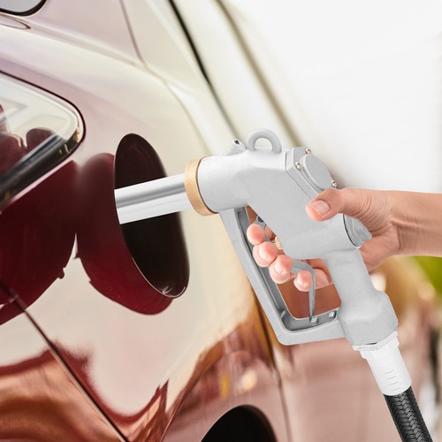 1.5" Inch NPT Automatic Shut-Off Fuel Nozzle Fuel Hose Barbed Swivel ...