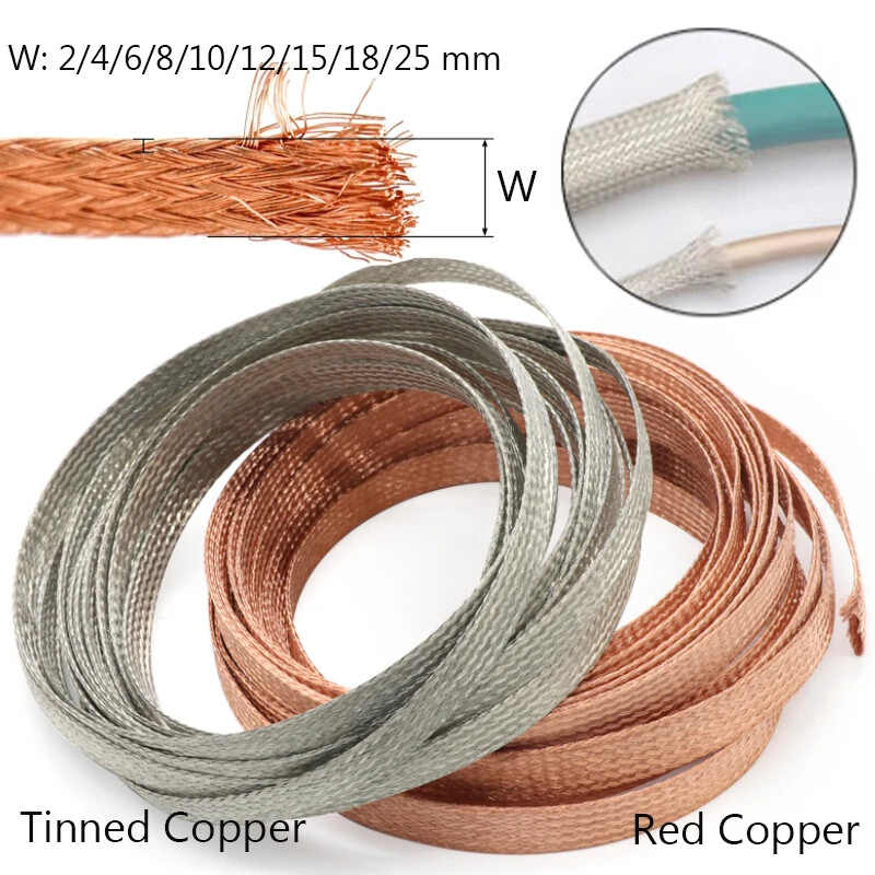 Coppers Braided Expandable Metal Sheath Shielded Signal Wire Cable ...