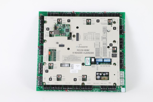 AMAG Symmetry M2150 8DBC 8 Reader multiNODE Board Door Controller ...