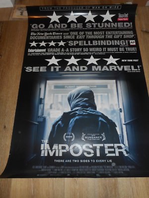 THE IMPOSTER - ORIGINAL SS ROLLED POSTER - 2012 | eBay