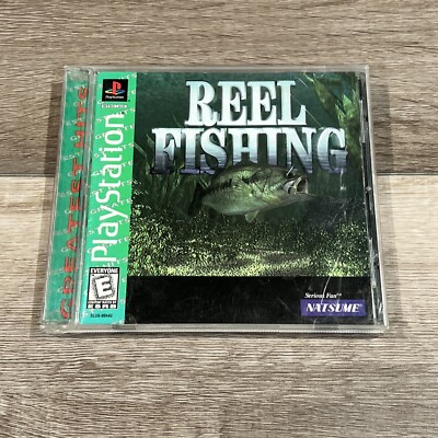 Reel Fishing - PS1 - CIB | eBay