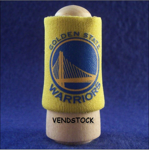 GOLDEN STATE WARRIORS 1.5" TALL NBA FINGER SLEEVE WRAP BAND DURABLE ...