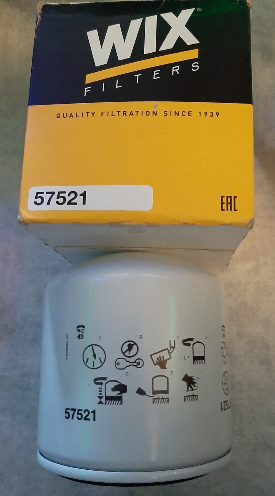 Wix 57521 - cross reference oil filters | oilfilter-crossreference.com