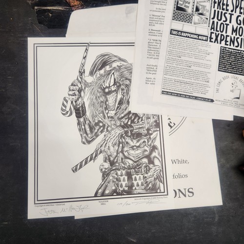 Tommy Pons Man Child Limited Print / 200 Yueltide Clown | eBay