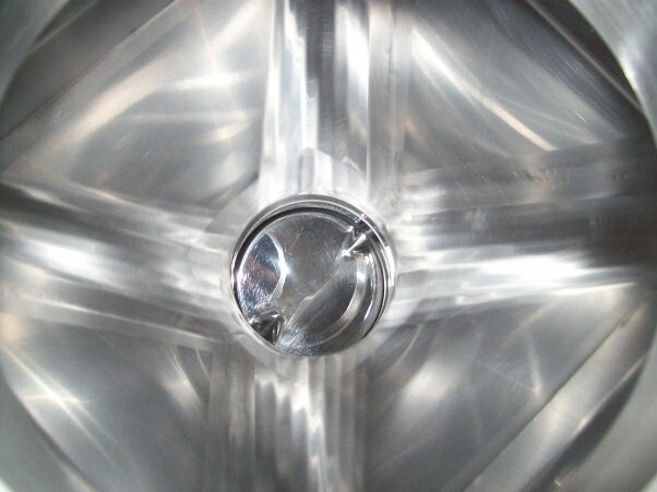 50 liter Servolift Polished Stainless Steel Conical Tank IBC | eBay