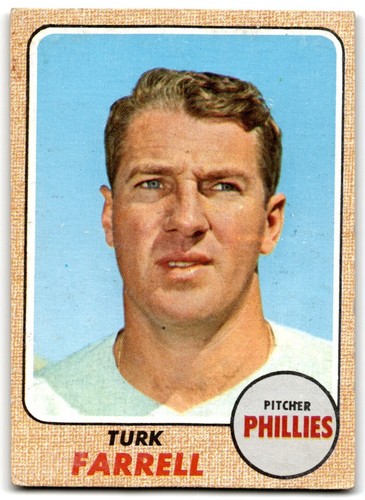 1968 Topps Turk Farrell . Philadelphia Phillies #217 | eBay