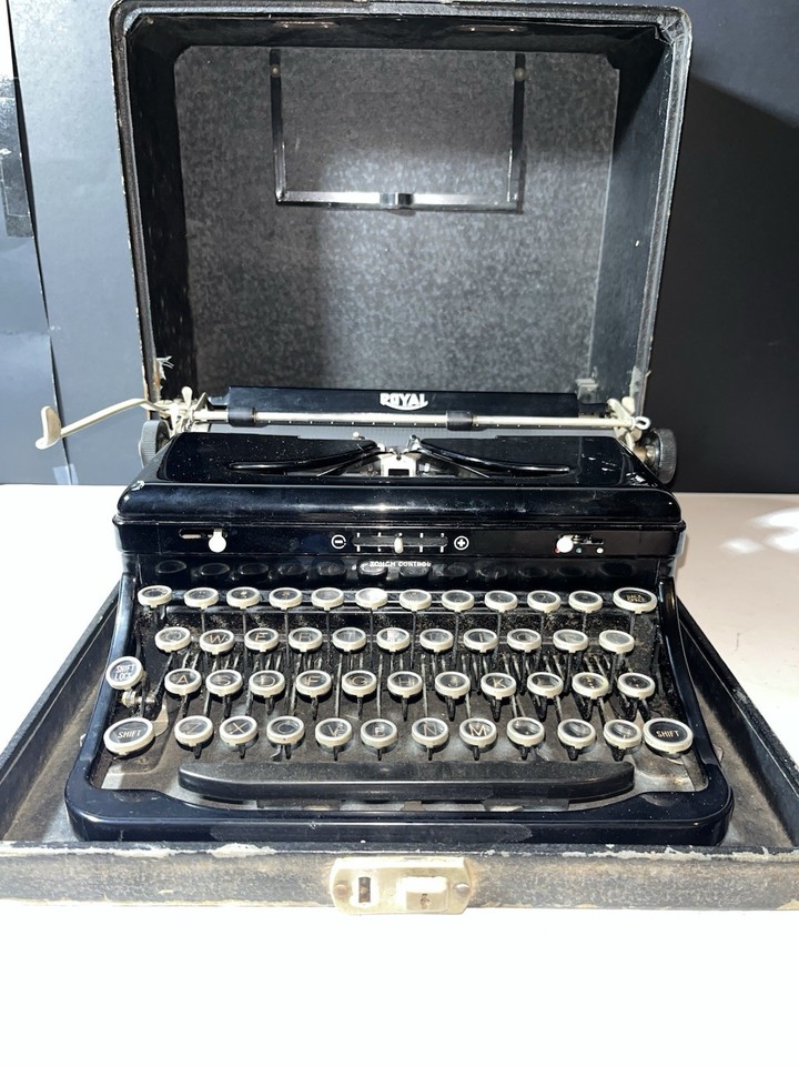 Antique 1936 Royal Model O Vintage Typewriter #O-561835 - Working ...