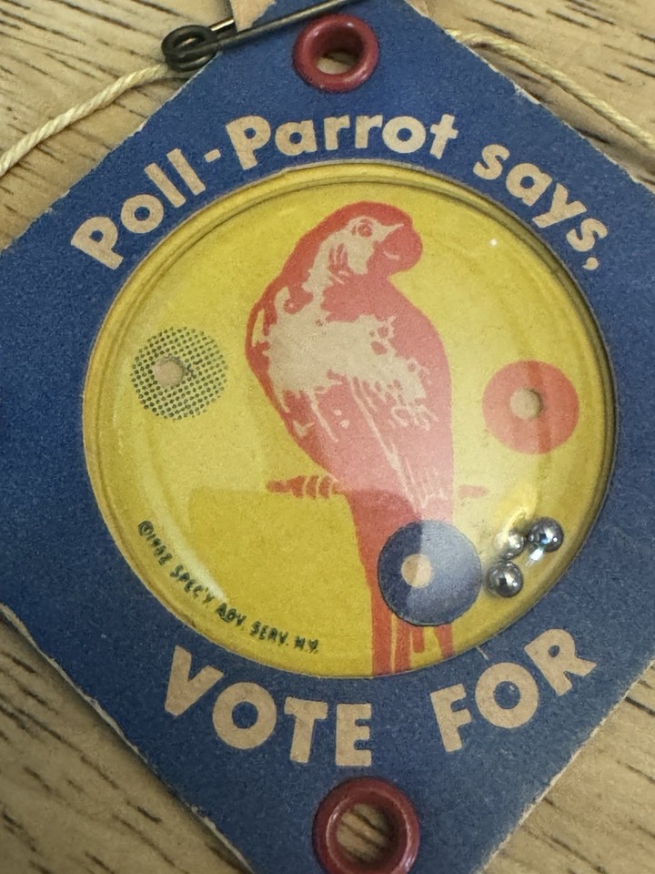 Howdy Doody For President Hand Held Puzzle Game Poll Parrot Says. | eBay