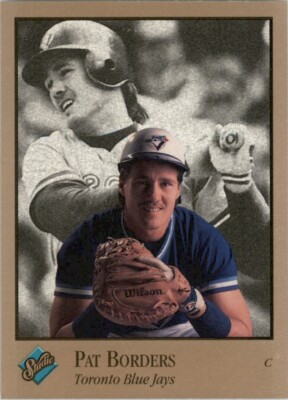 1992 Studio Pat Borders Toronto Blue Jays #253 Baseball Card | eBay