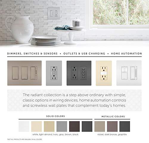 Legrand Radiant 15 Amp Rocker Wall Switch Decorator Light Switches ...