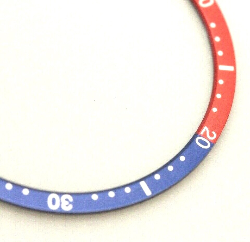Bezel Insert For Seiko 5 Sport Automatic 6309-836A 6309-836B Blue and ...