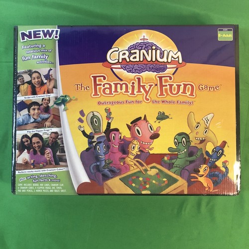 Cranium The Family Fun Board Game Activities Ages 8 Factory 2005 An1 ...