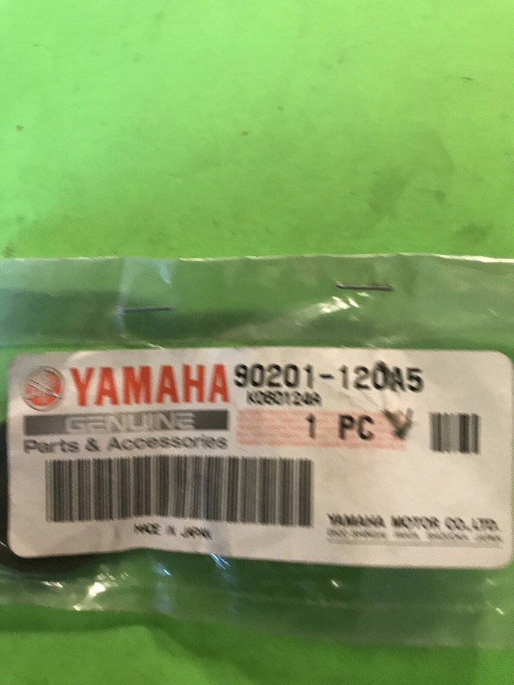 GENUINE Yamaha NOS 90201-120A5 WASHER, PLATE | eBay