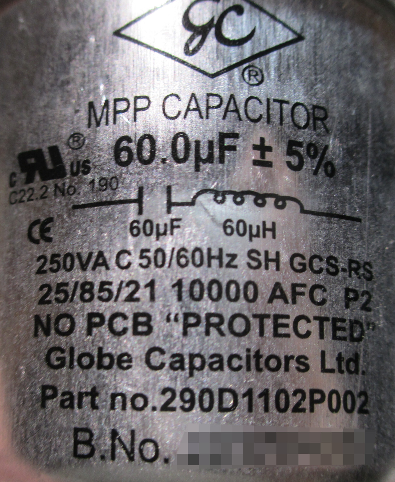 290D1102P002 | GE WASHER CAPACITOR ***FREE 1 YEAR WARRANTY*** | eBay