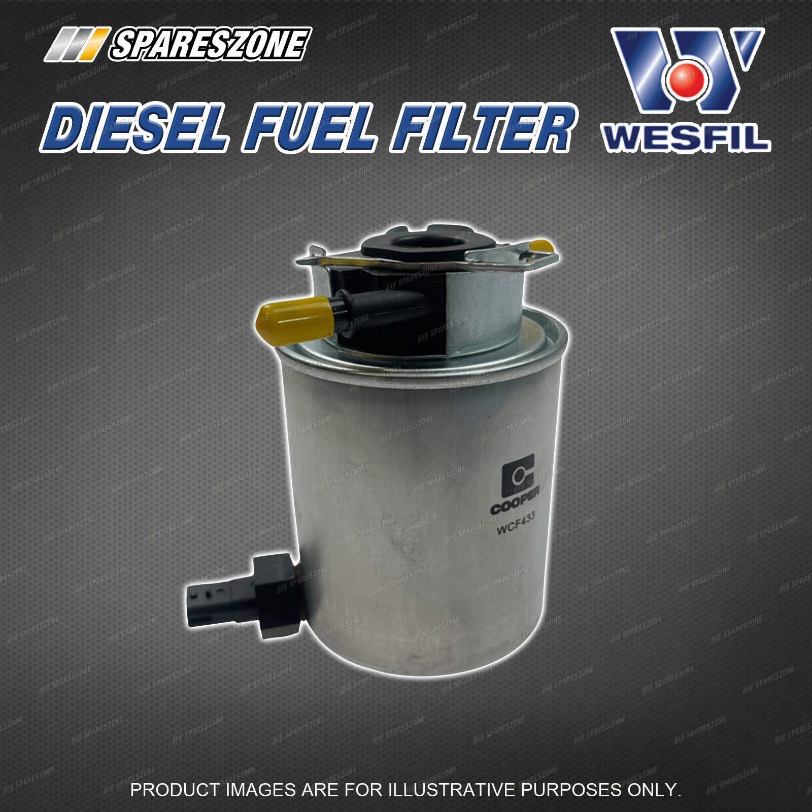 Wesfil Diesel Fuel Filter for Infiniti FX30D QX70 S51 Q70 Y51 3.0L V6 ...