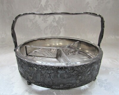Platters & Trays - Silver Plated Relish