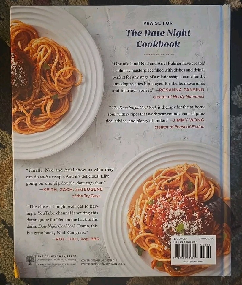 The Date Night Cookbook 9781682686539| eBay
