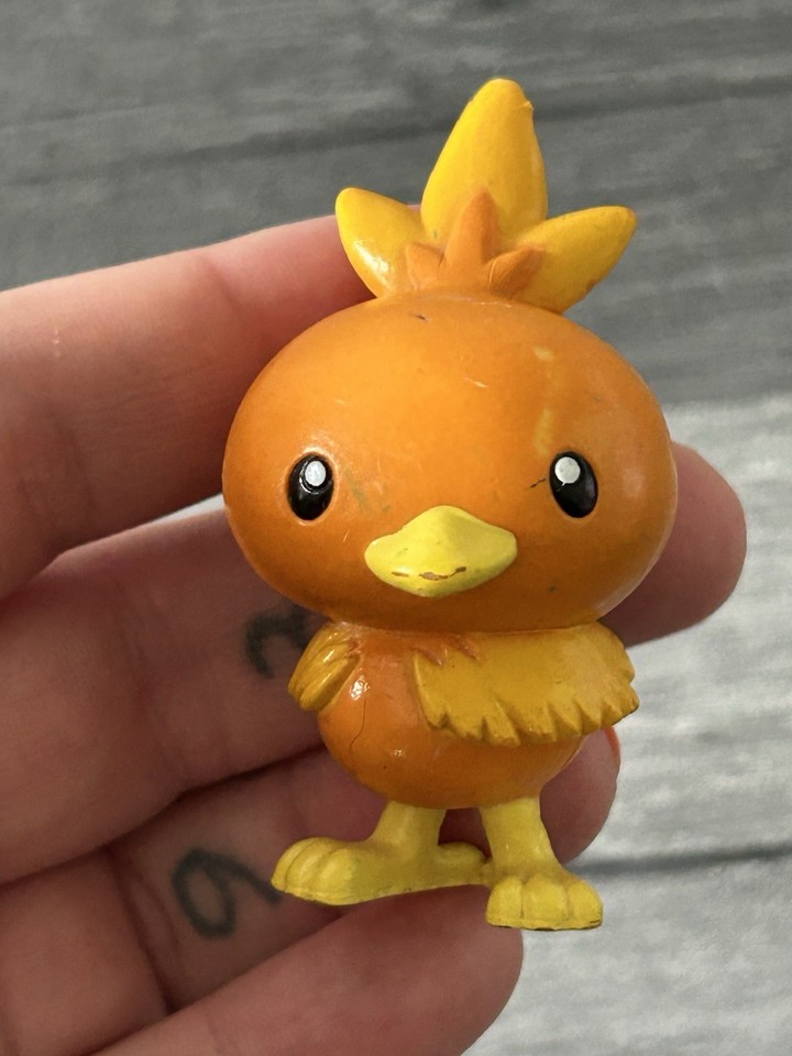 Pokemon Torchic Figure Toy Yujin Official Pokémon Rare Vintage Original ...