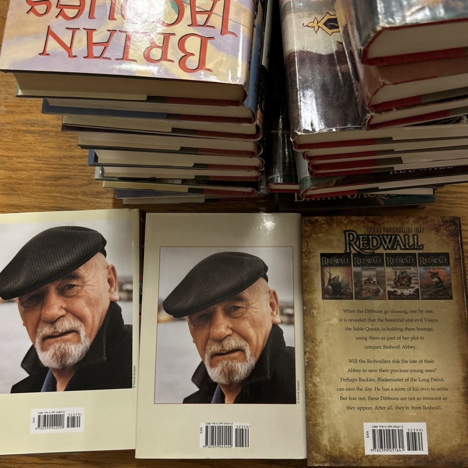 LOT 22 Redwall Series Books 1-22 HARDCOVER COMPLETE BOOK SET Brian ...