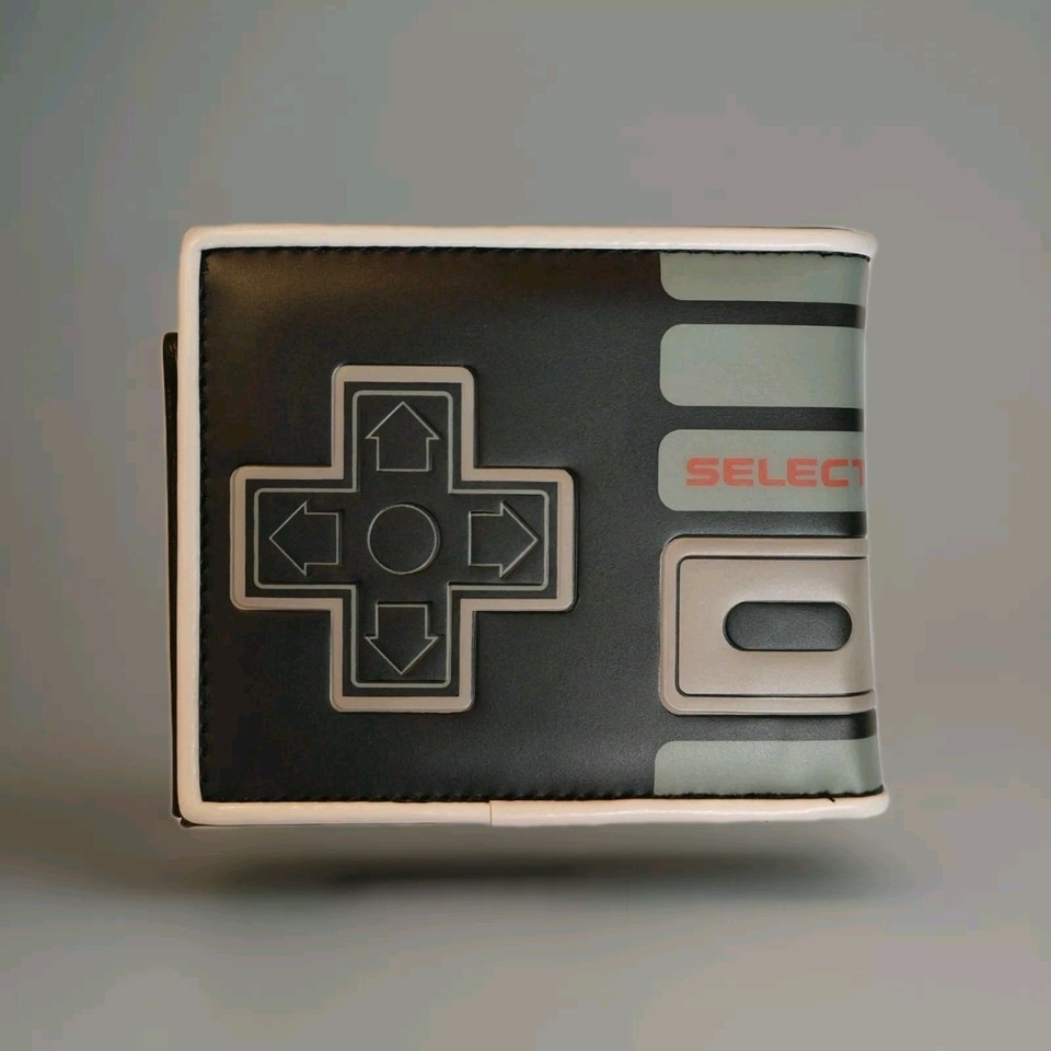 NEW Nintendo NES Controller Wallet - Credit Card Holder - Zipper Change ...