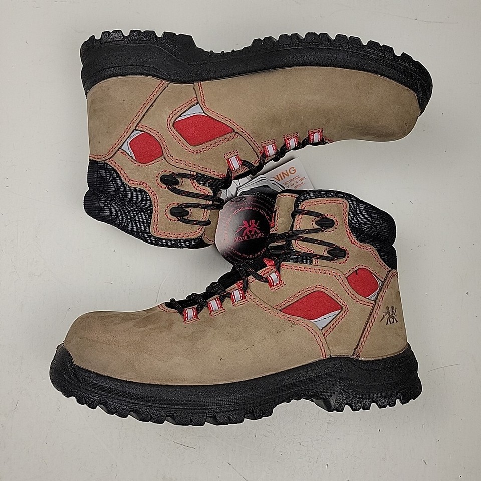Moxie Trades Lacy MT26026 6" WP Comp Toe Slip Res Work Boots Women's Sz ...