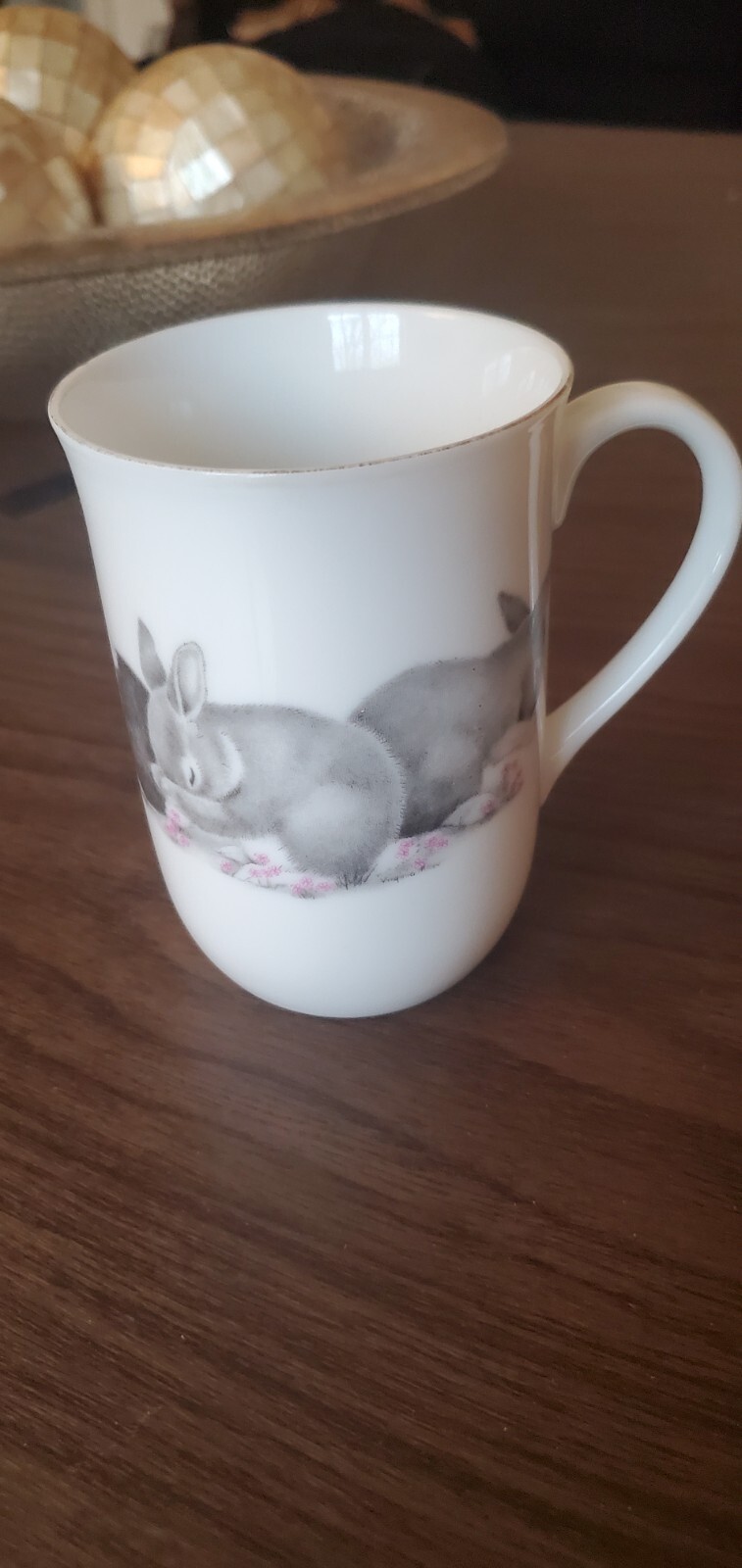Vintage Otagiri Japan Rabbits Bunnies Jonah's Workshop Inc. Mug Coffee ...