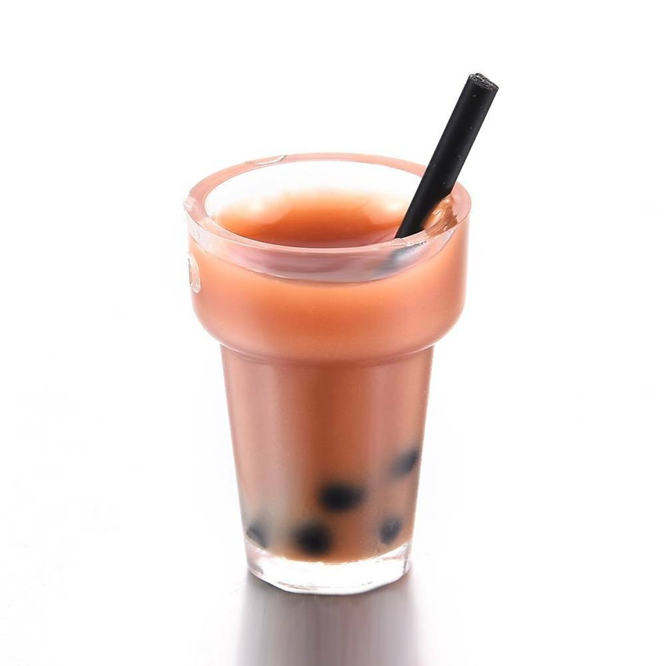 10Pcs Milk Tea Fruit Tea Charms Resin Mini Bottle Boba Juice Drinks ...