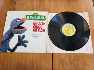 Sesame Street Grover Sings the Blues 1974 Vinyl LP CTW Muppets Jim ...