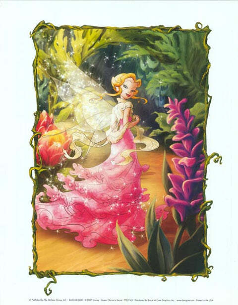 Disney Fairy Poster Print 17 X 12 Reproduction | eBay
