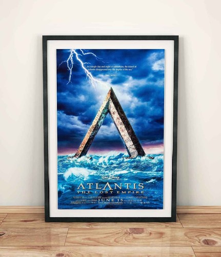 Atlantis The Lost Empire 2001 Movie Poster 24"x36" Glossy Unframed 0105 ...