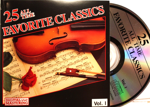 25 All Time Favorite Classics Vol 1 (CD) Various Artists VG Cond ...
