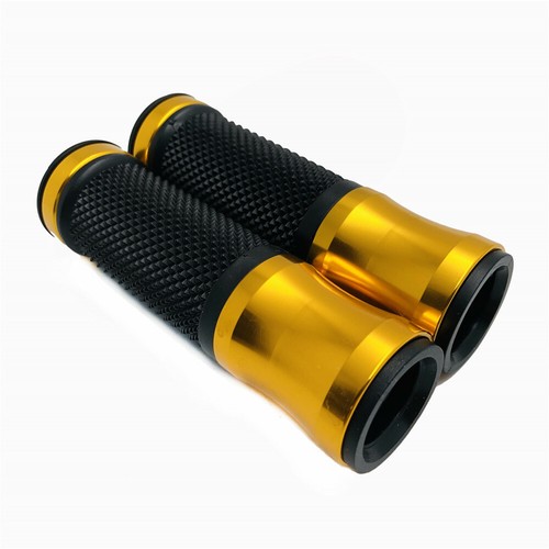 Gold 7/8'' 22mm Handlebar Hand Grip Bar Throttle Twist End Bike ...