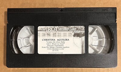 Christina Aguilera - Come Over Baby [All I Want...] RARE promo VHS ...