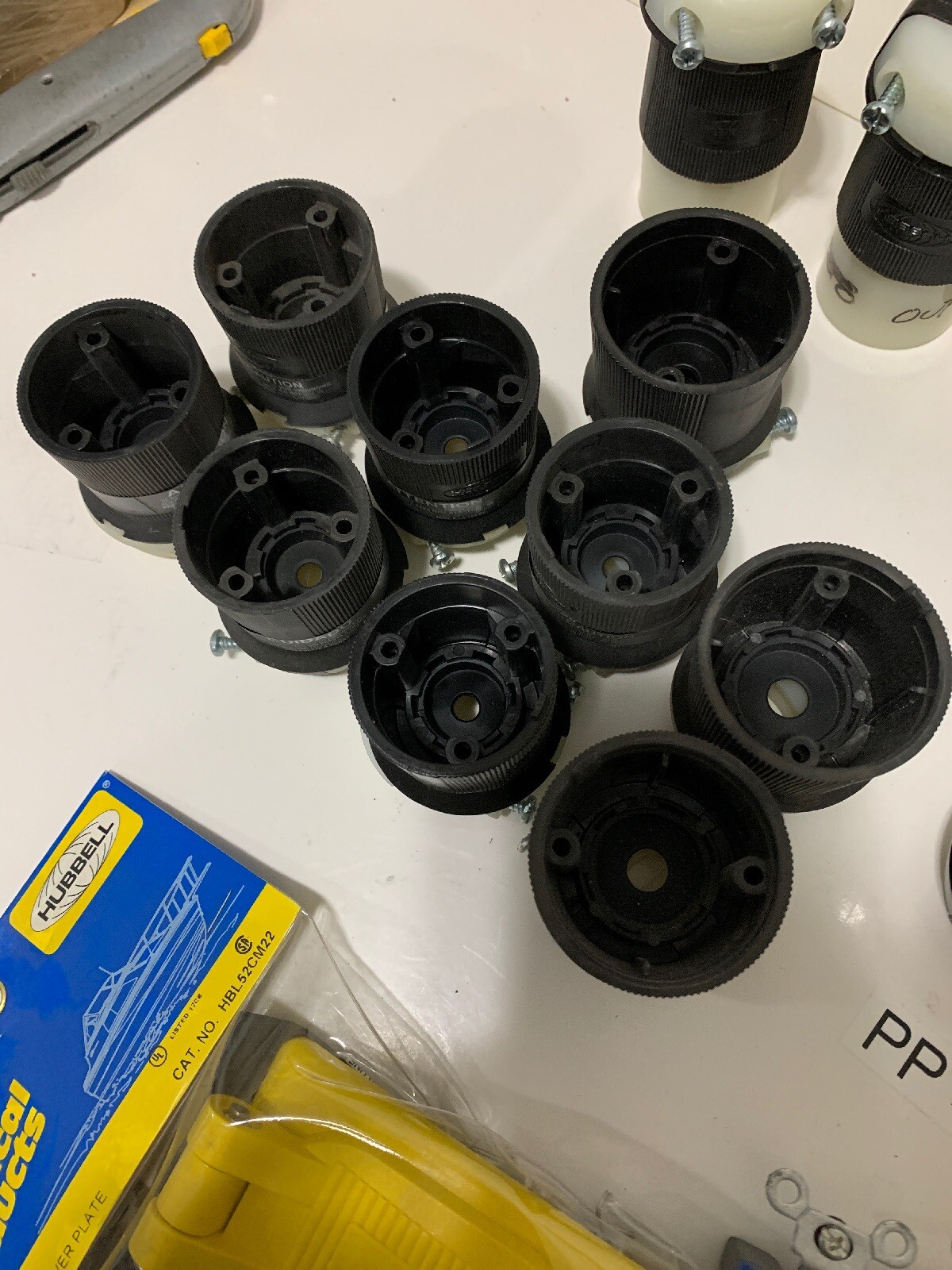 Assortment Of Hubbell Accessories D-56610-04,HBL2313,HBL2513 ETC.Fast ...