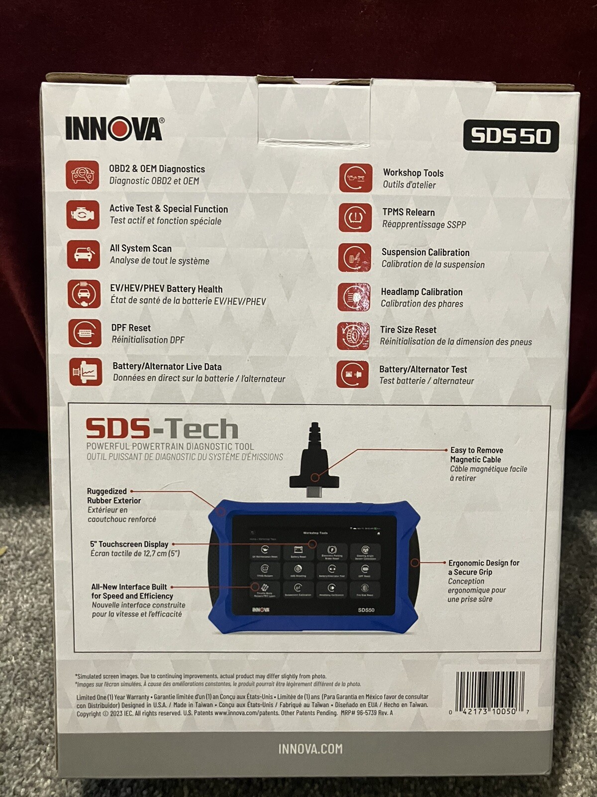 Innova SDS50 Diagnostic Tool Scanner For Car Escaner Para Auto (BR35 ...