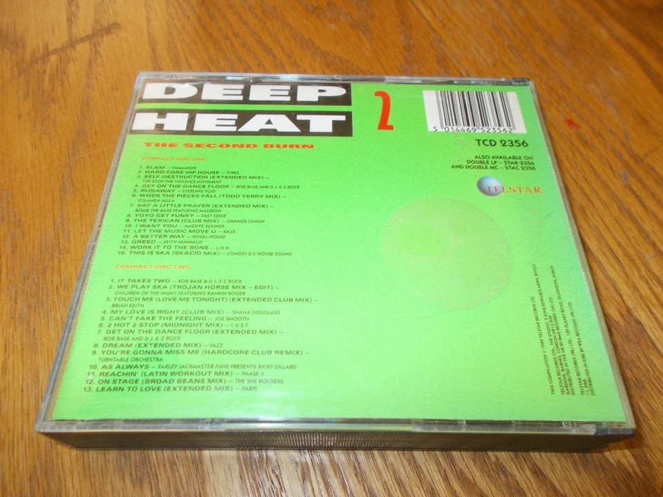 DEEP HEAT 2 - THE SECOND BURN CD | eBay