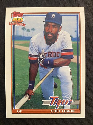 1991 Topps - #469 Chet Lemon | eBay