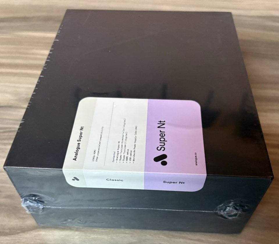 NEW: Analogue SUPER NT Console (Classic Edition) + 2 8BitDo Gamepads ...