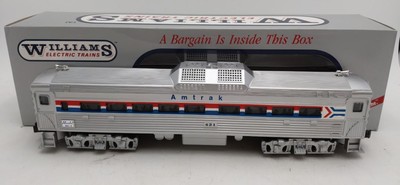 Williams O Amtrak RDC Passenger Car w/Horn #421 EX/Box | eBay