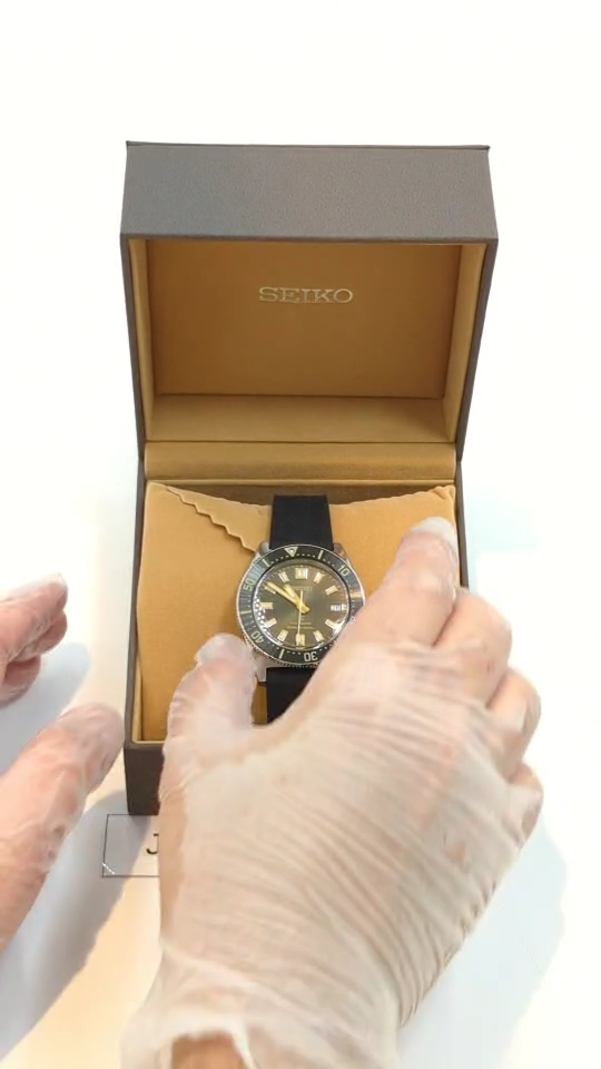SEIKO PROSPEX SBDC105 Dark Brown 1st Divers Collection Men's SEIKO PROSPEX SBDC105 Dark Brown 1st Divers Collection Men's