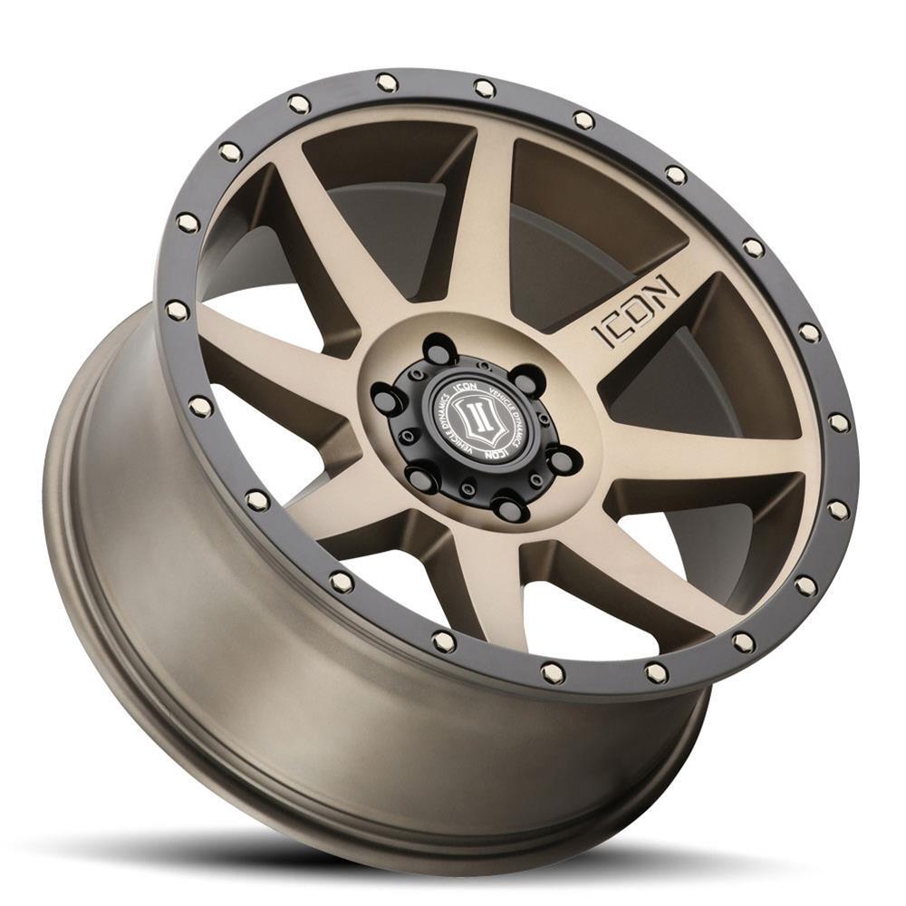 ICON Rebound 20x9 6x135 16mm Offset 5.625in BS Bronze Wheel FOR 2004 ...