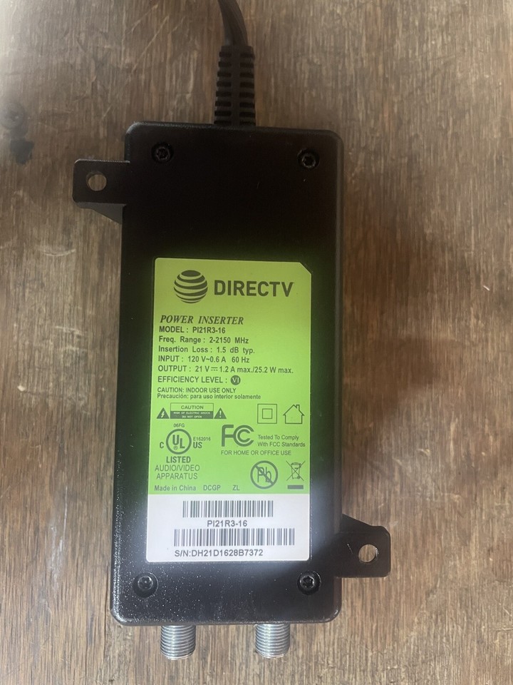 Genuine DirecTV P121R3-16 Power Inserter 21V 1.2A SWM OEM | eBay