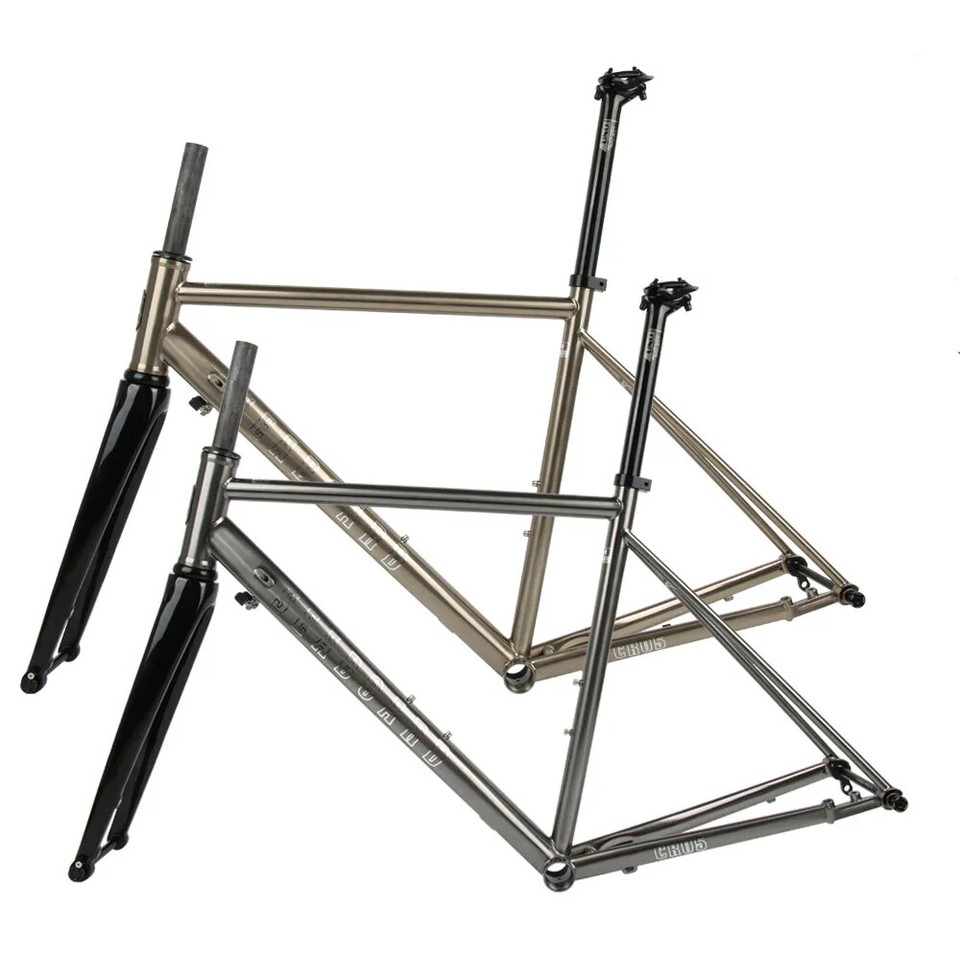 700C Road Bike Frameset with Carbon Fork Thru Axle Disc Brake Bicycle ...