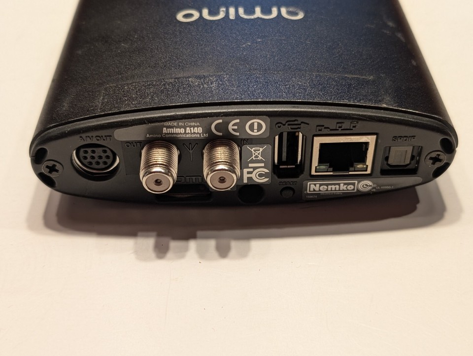 Amino A140 Black High Definition Dolby Digital IPTV Set-Top Box Only | eBay