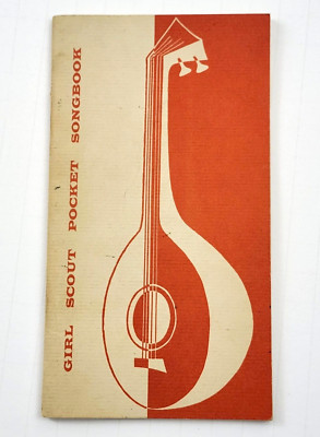 Girl Scout Pocket Songbook Vintage Girl Scouts Booklet 1956 | eBay