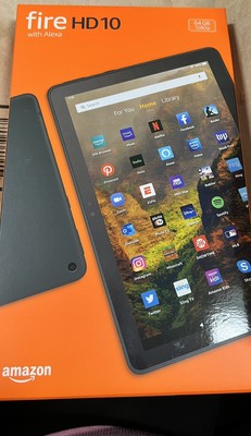 Amazon Fire HD 10 Tablet 11th Gen 64GB, Wi-Fi, 10.1" - Black (2021 ...
