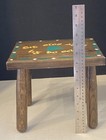 Vintage Irish Gaelic Shamrock Wood Painted Child's Kid's Foot Stool ...