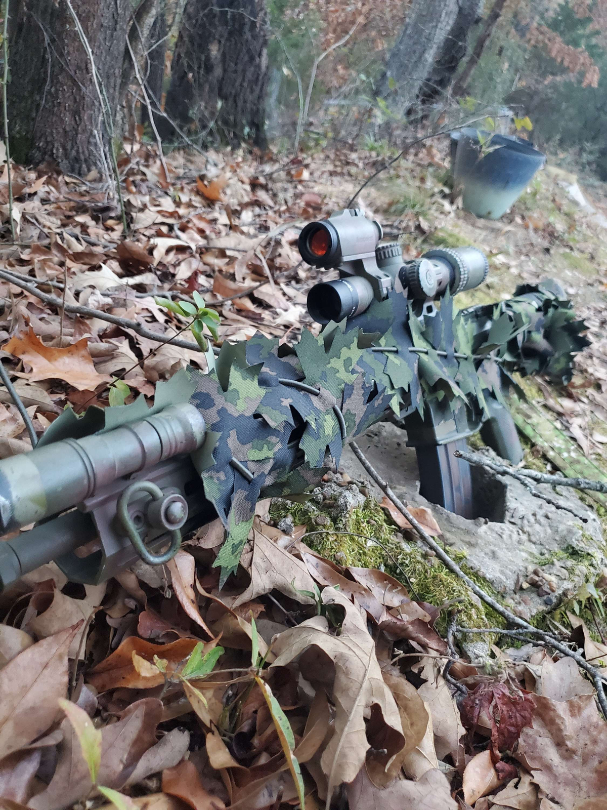 Weapon Wisp ( Hunting / Military Ghillie Airsoft Sniper Scrim Cover ...